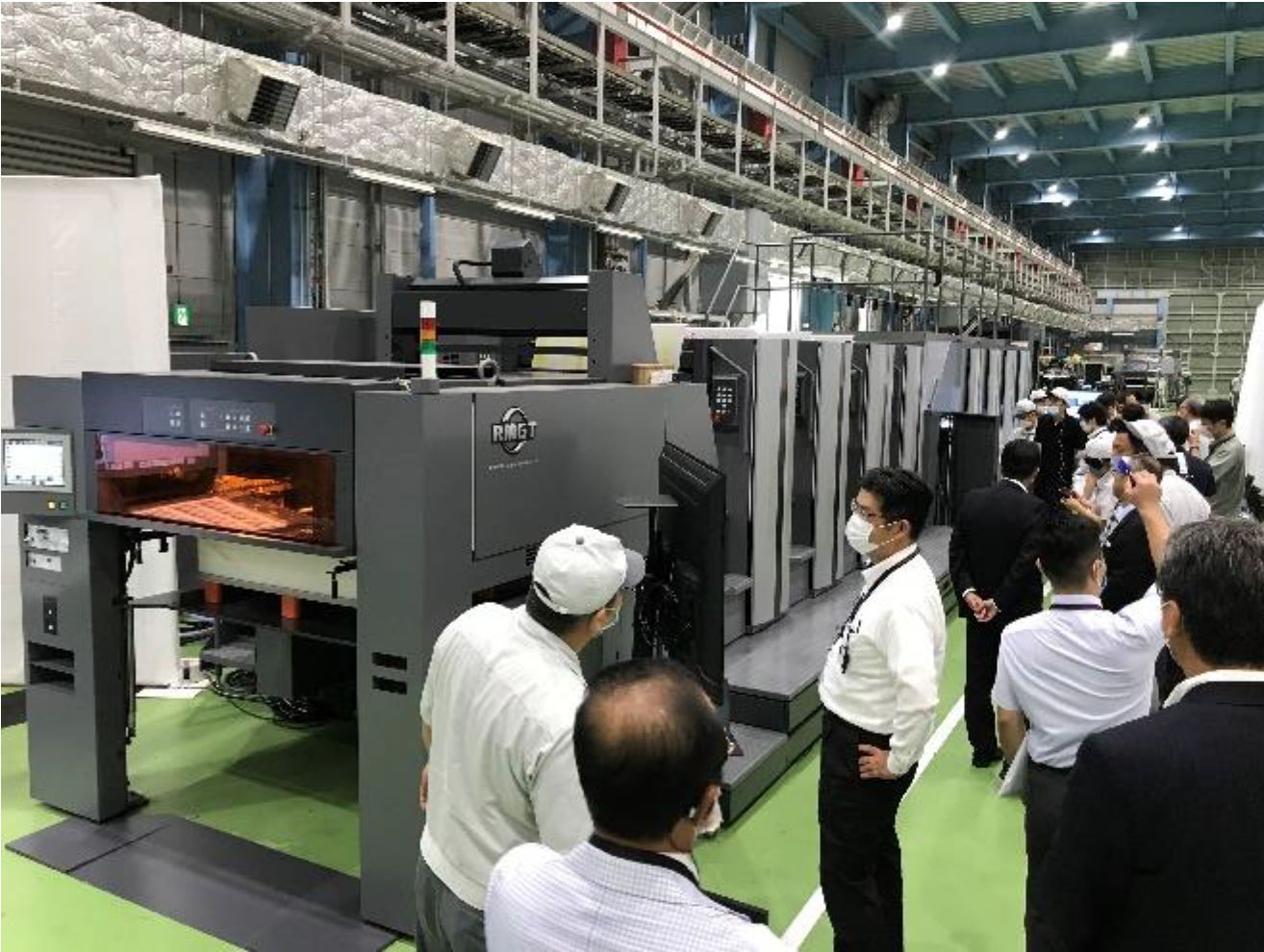 New 8-Up RMGT 970 Offset Press Debuts at RMGT Open House in Japan - Graphco